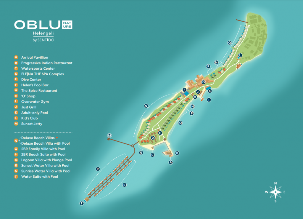 Helengeli Island Map 2024 | Simply Maldives Holidays